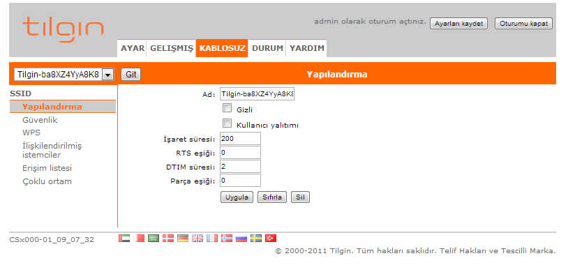 Tılgın HG 1311 Modem Kurulumu (Resimli Anlatım ) | TILGIN MODEM DESTEK ...